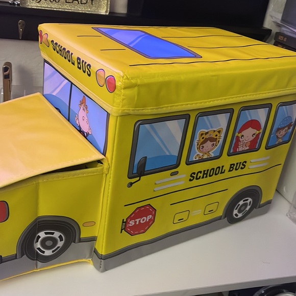 Other | School Bus Toy Box | Poshmark